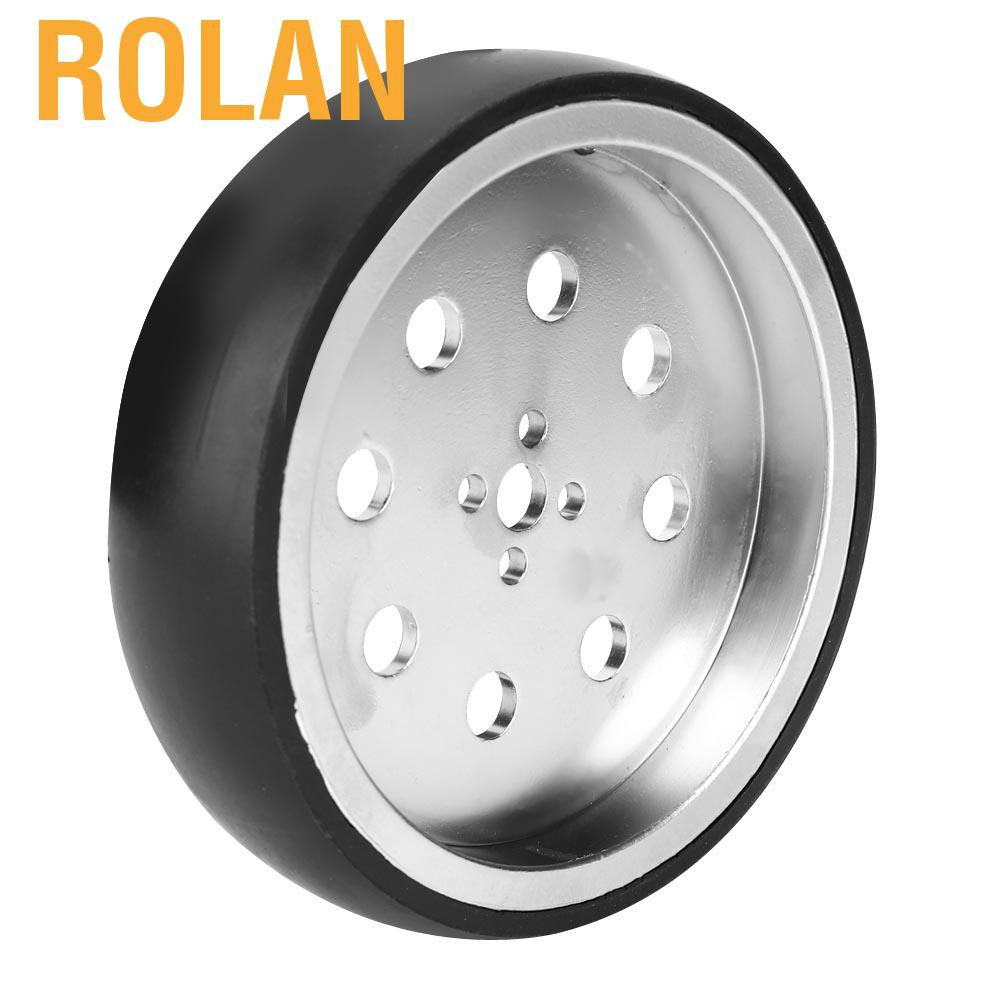 [ REDUCTION MYR 0.56 ] Rolan 100mm Metal Robot Wheel 8mm Bore Inner ...