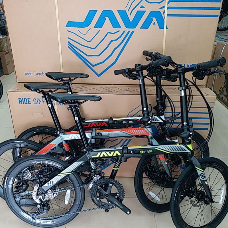 2022 JAVA FIT FOLDING BIKE 20 451 18 SPEED WITH FREE GIFT | Shopee Malaysia
