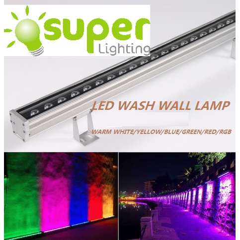 #wash wall Lamp#SPOTLIGHT #HIGH QUALITY 220V 18W 24W Bar LED Light Wall ...