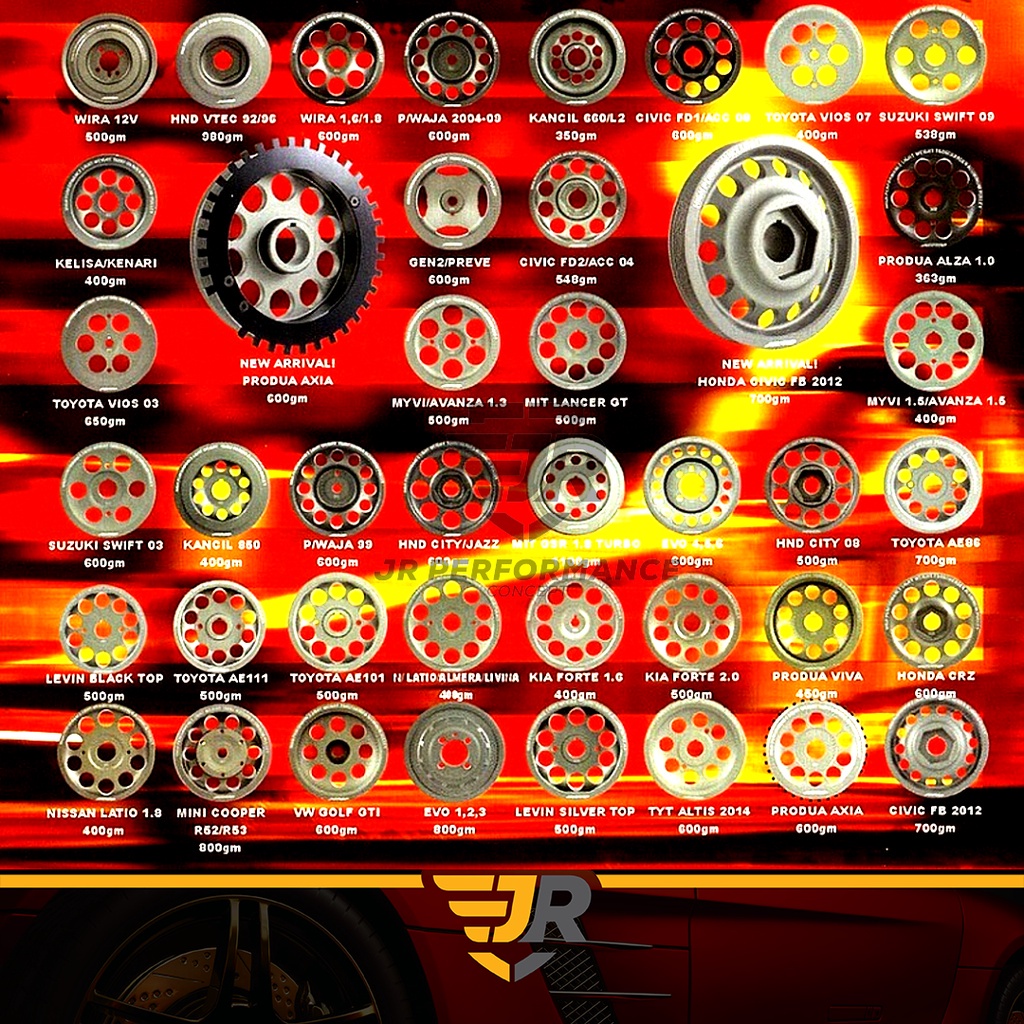 Arospeed Harden Lightweight Crank Shaft Pulley Pully Kits Kia Forte 2.0 ...