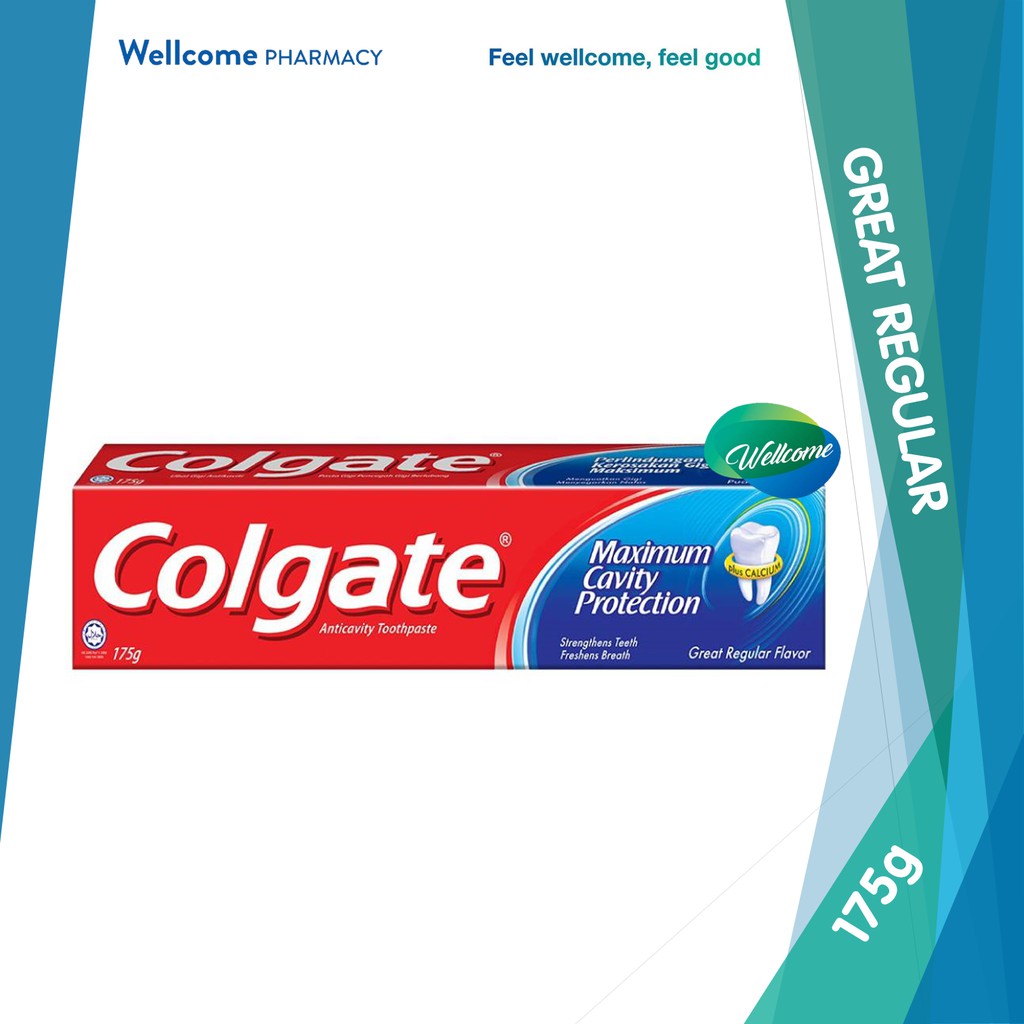 Colgate CDC Red Maximum Cavity Protection With Amino Power Toothpaste ...
