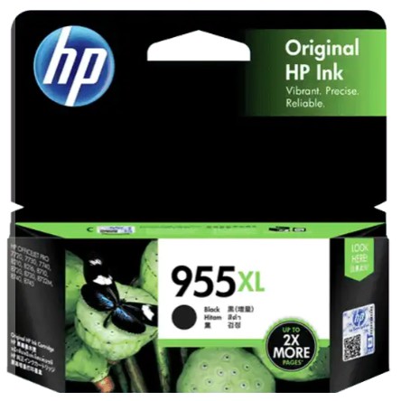 HP 955 / 955XL Black / Cyan / Magenta / Yellow Original Ink Cartridge ...