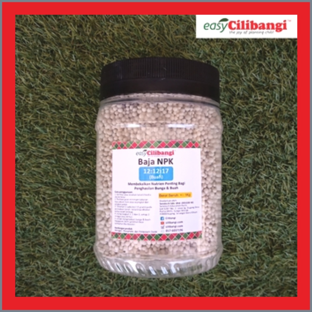 Baja NPK Biru 12 12 17 (Baja Galak Bunga & Buah) | Shopee Malaysia