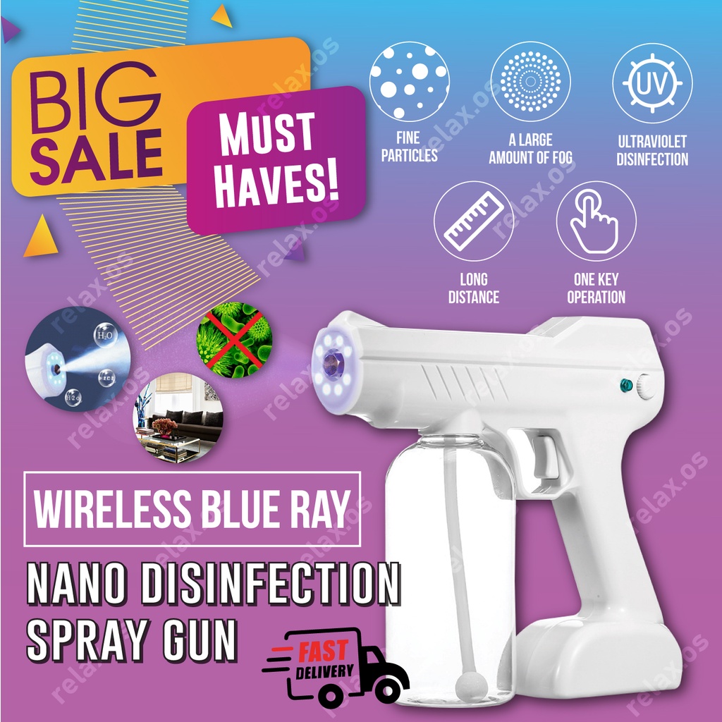 Nano Spray Gun Wireless Handheld Spray Gun Wireless Rechargeable ...