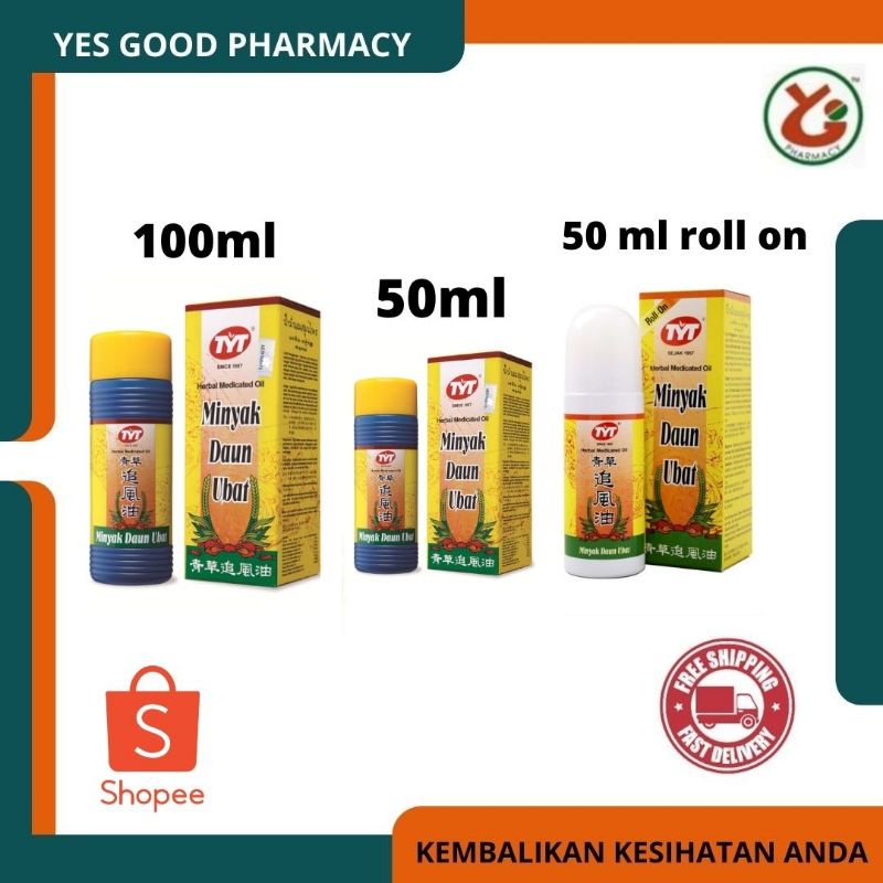 TYT herbal medicated oil 100ml/50ml | Shopee Malaysia
