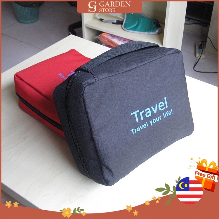 GS GoTravel 7002 Korean Multipurpose Travel Organizer Kit Pouch Bag ...