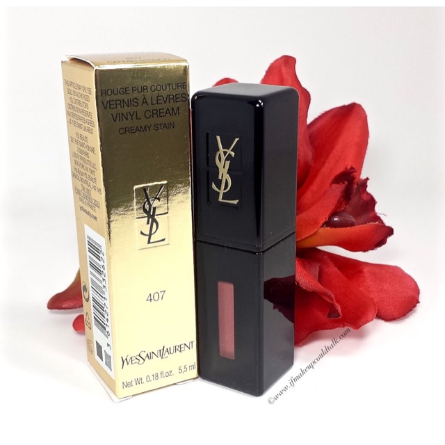 Ysl 407 Lip creamy stain | Shopee Malaysia