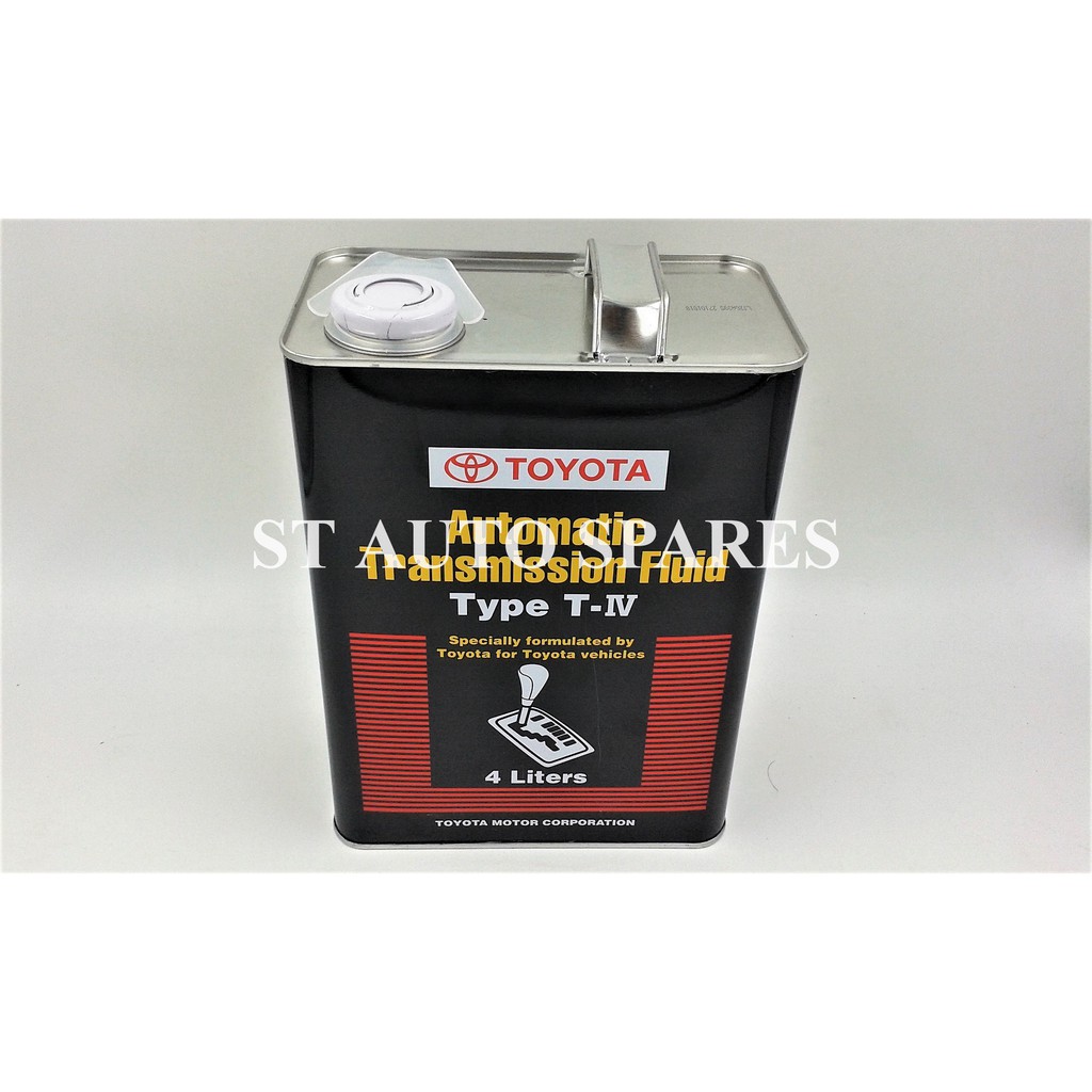Toyota ATF Type T-IV Fluid Oil 4L 08886-81400 | Shopee Malaysia