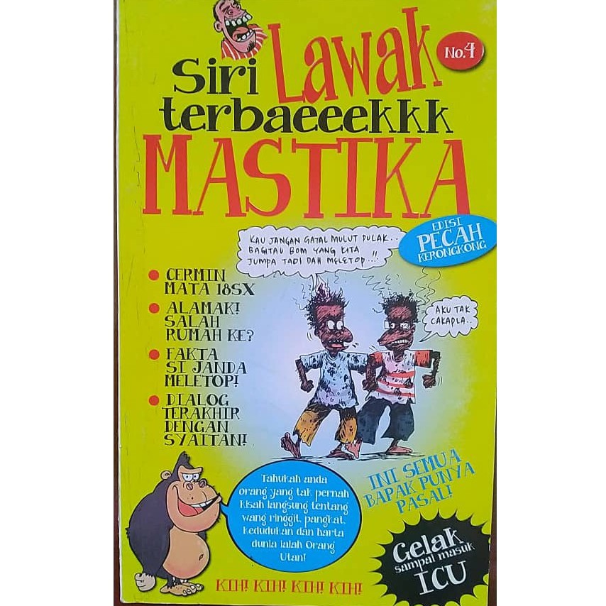 Siri Lawak Terbaik Mastika: No 4 (UTUSAN) | Shopee Malaysia