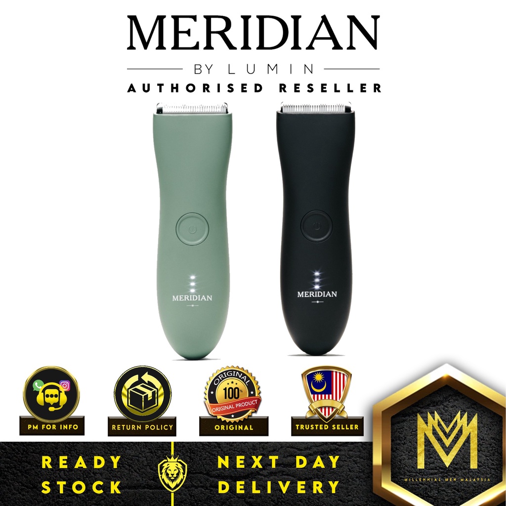 Meridian Trimmer - Electric Below-The-Belt Shaver | Waterproof Groin ...