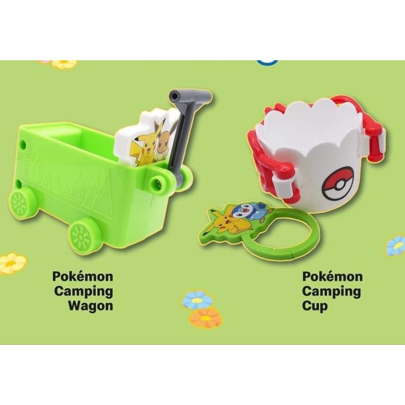 McDonald's 2022 pokemon (camping wagon/camping cup) | Shopee Malaysia