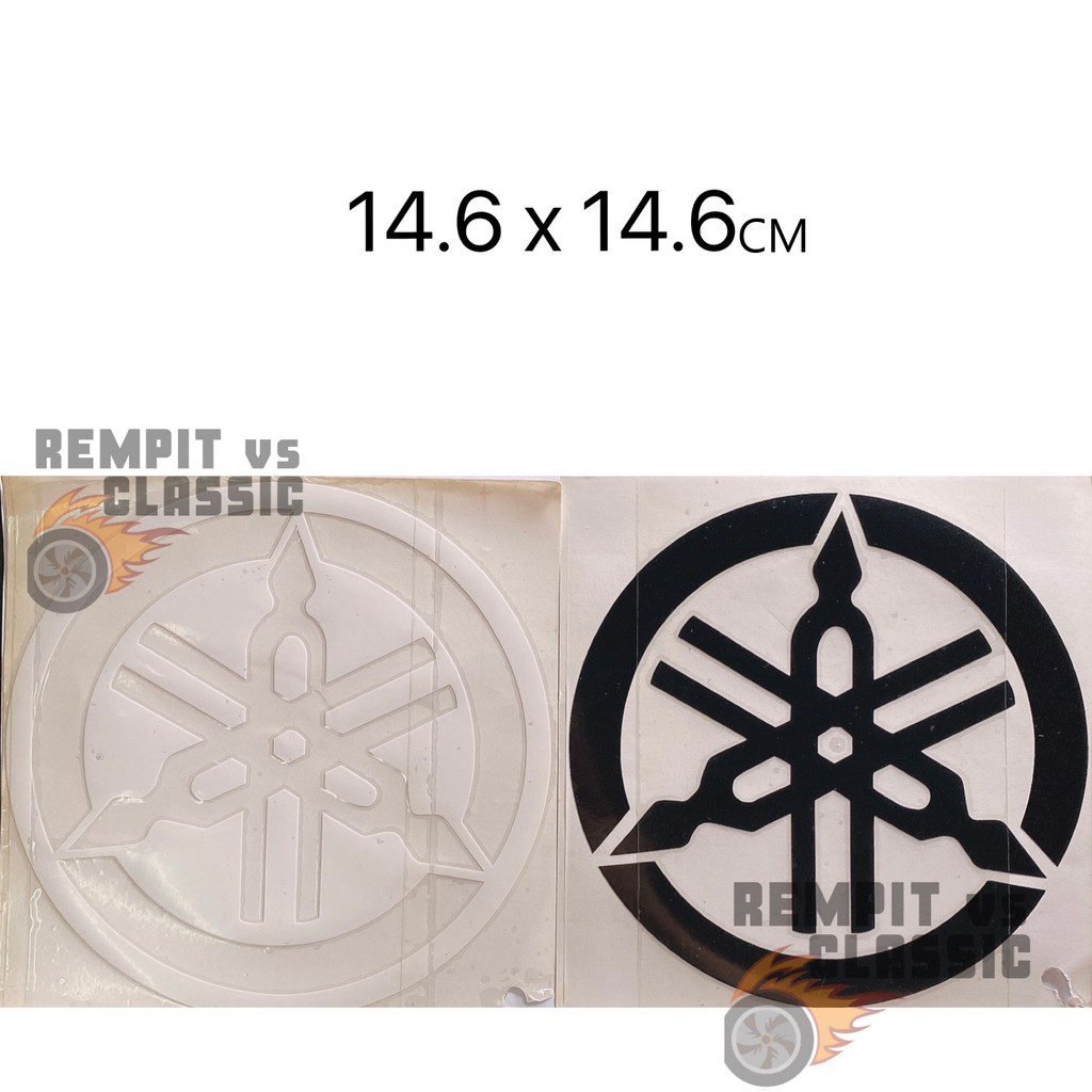 REMPIT Sticker Lambang Yamaha Lambang Honda | Shopee Malaysia