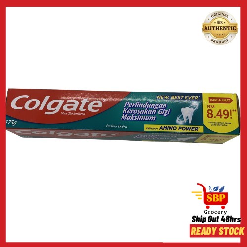 SBP COLGATE Ubat Gigi Fresh Cool Mint - Maximum Cavity protection ...