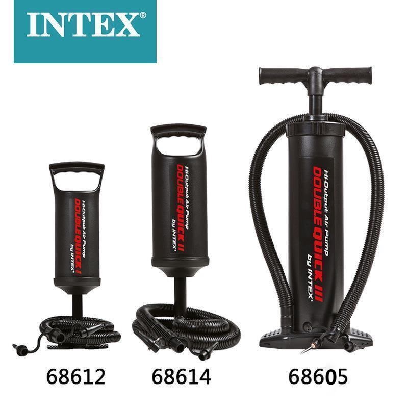 INTEX 68605 Double Quick Hand Pump Manual Hand Air Pump Inflate For ...