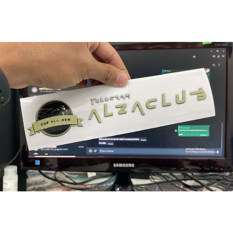 ALZA 2022 STICKER ( redy stok 1 set) | Shopee Malaysia