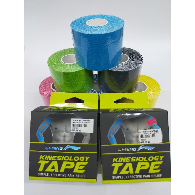 [ 100% ORIGINAL ] Li-Ning Kinesiology Tape KT-100 | Shopee Malaysia