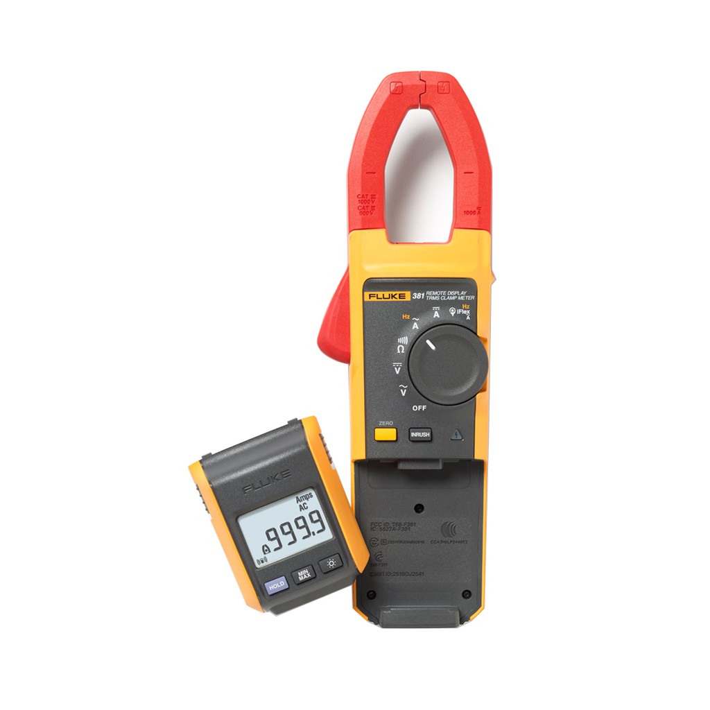 FLUKE 381 TRMS AC/DC CLAMP METER 1000A REMOTE DISPLAY W/IFLEX | Shopee ...