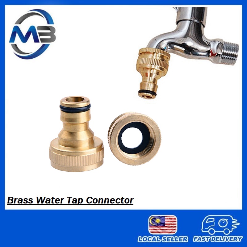 Male Water Hose Tube Fitting Pipe Threaded Tap Adaptor Quick Connector ...