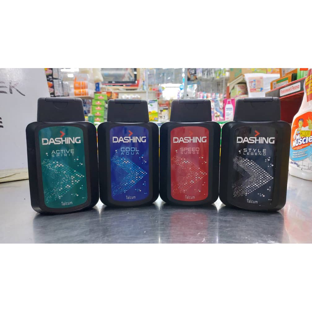 Dashing Talcum (100g)(Active Spirit/Speed Surge/Cool Aqua/ Style Legend ...