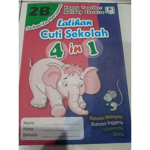Buku Latihan Cuti Sekolah 4in1 (BM,BI,Math,Sains) 6tahun.2B | Shopee ... Buku Latihan Cuti Sekolah 4in1 (BM,BI,Math,Sains) 6tahun.2B | Shopee ...