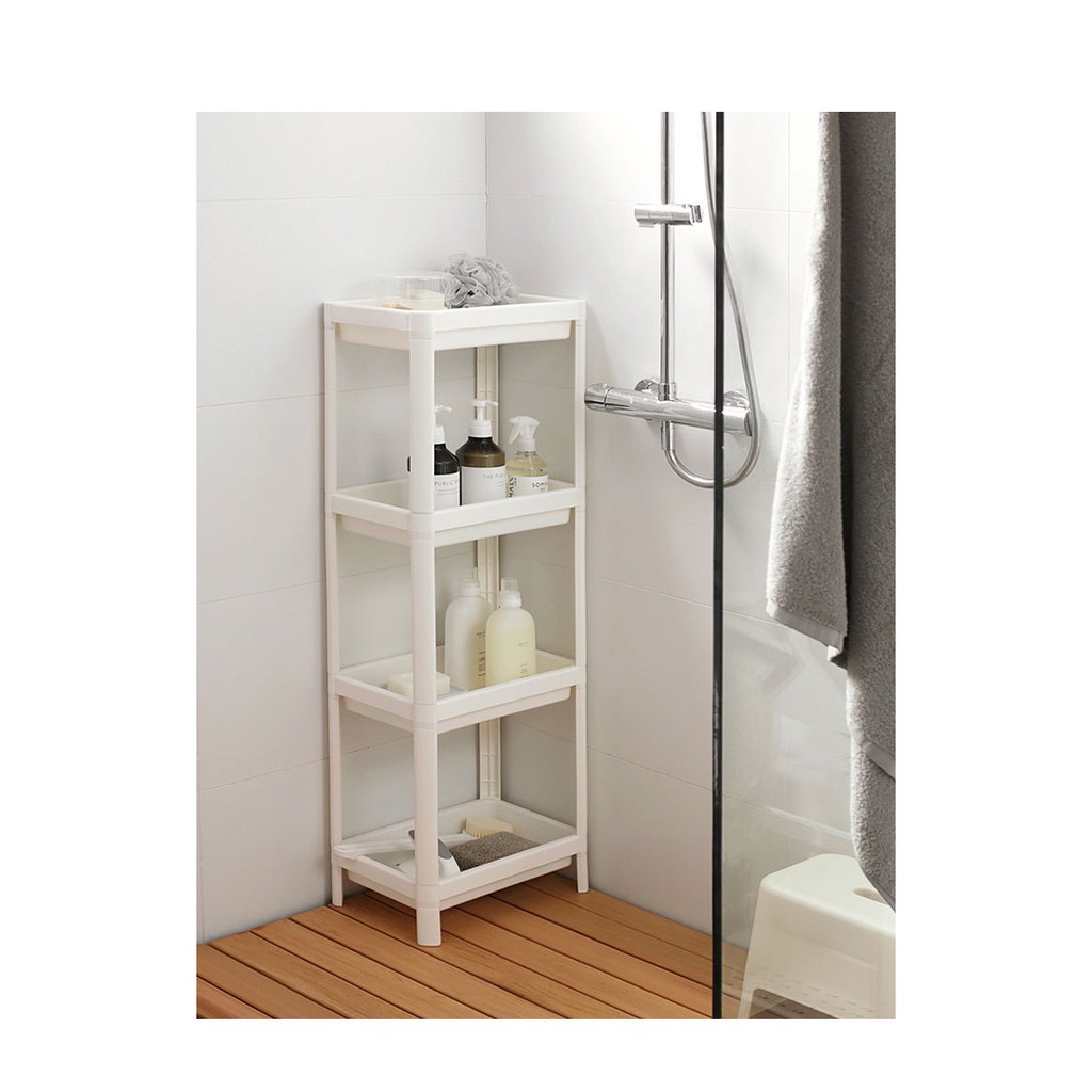 3 / 4 Tier Multipurpose Storage Rack rak ruang tamu rack balcony rak ...