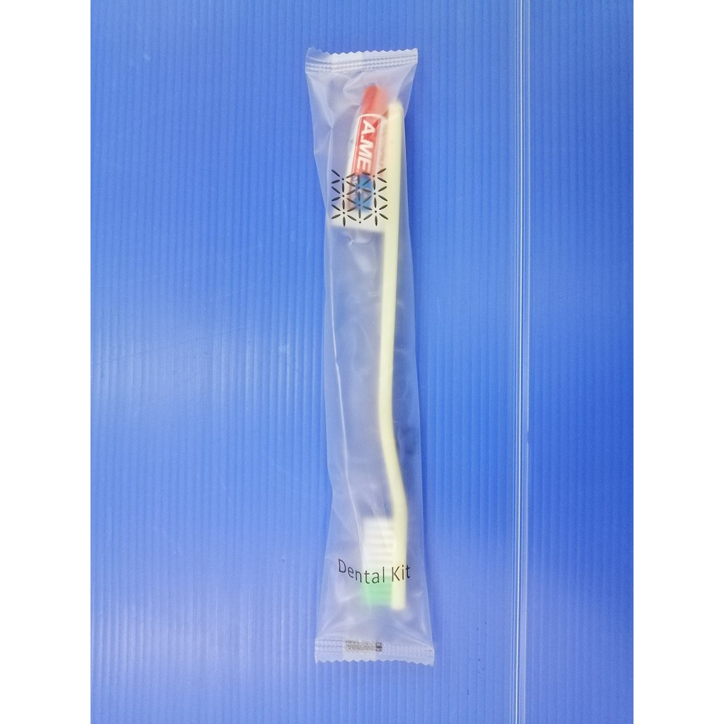 DK002 Hotel Dental Kit c/w 5gm AME Toothpaste in paper wrapper sachet ...