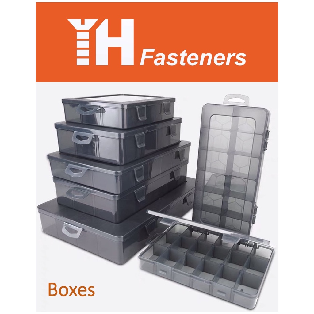(1 pc) Storage boxes for fastener, small parts, tools, jewellery ...