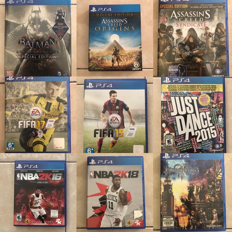 Original Ps4 Cassette Games Cd (second) | Shopee Malaysia