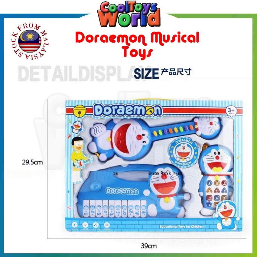 Doraemon Musical Play Set with Keyboard, Guitar and Mobile Phone ...