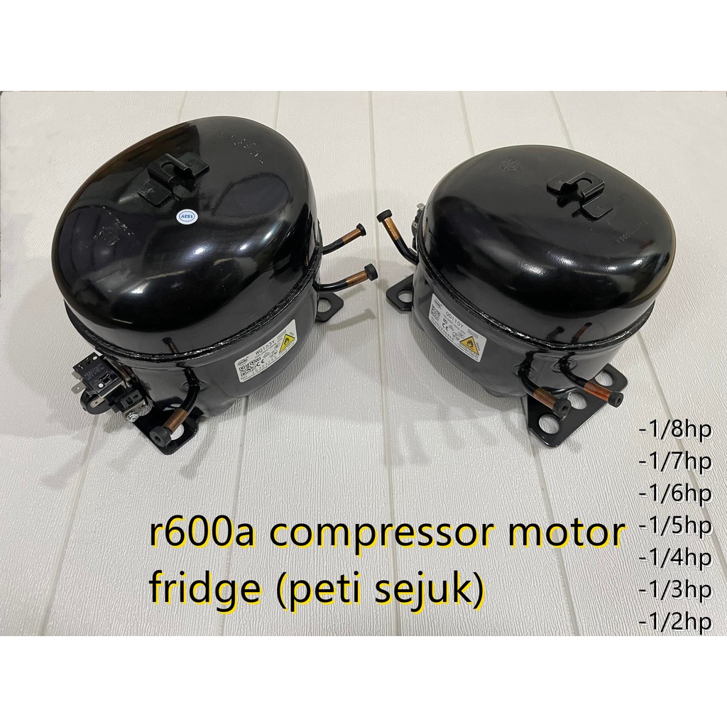 R600A Series Refrigeration Compressor GAS MOTOR COMPRESSOR UNIVERSAL ...