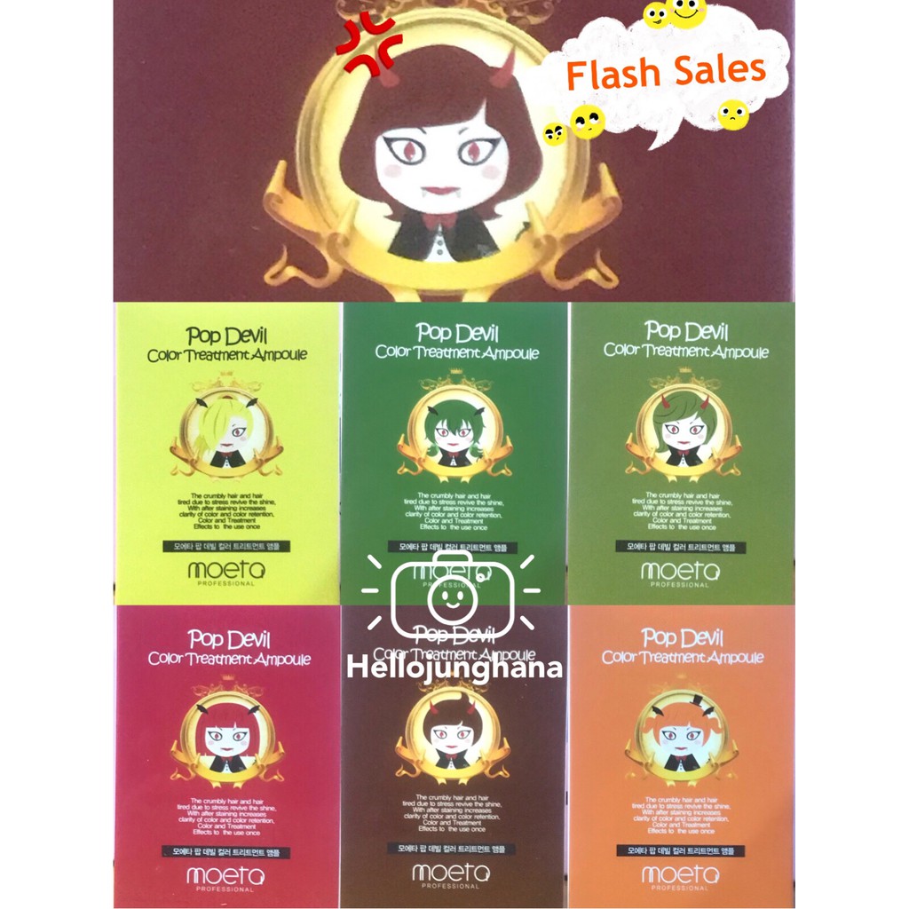 MOETA - Pop Devil Hair Color Treatment ( 130ml ) | Shopee Malaysia