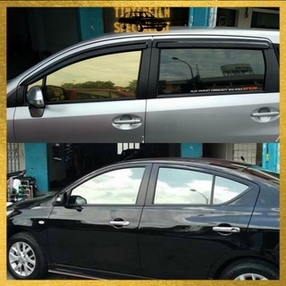 Proton Gen 2 4 Pintu Siap Potong Tinted Warna Kereta / Proton Gen 2 4 ...