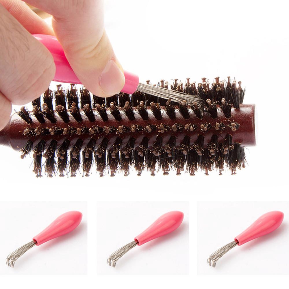 Convenient Mini Comb Cleaner Embedded Plastic Comb Cleaner Tool ...
