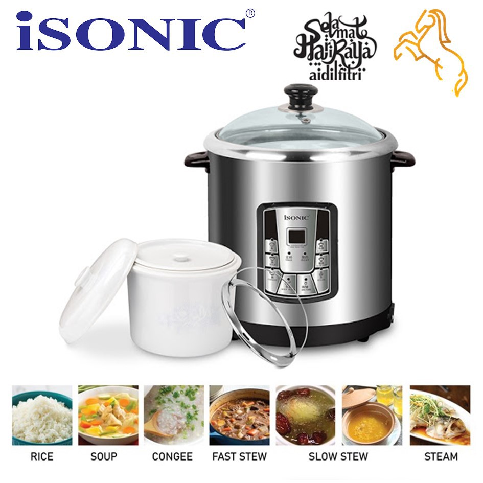 iSONIC COMPUTERIZED MULTI-FUNCTION COOKER IMC-4810L | Shopee Malaysia