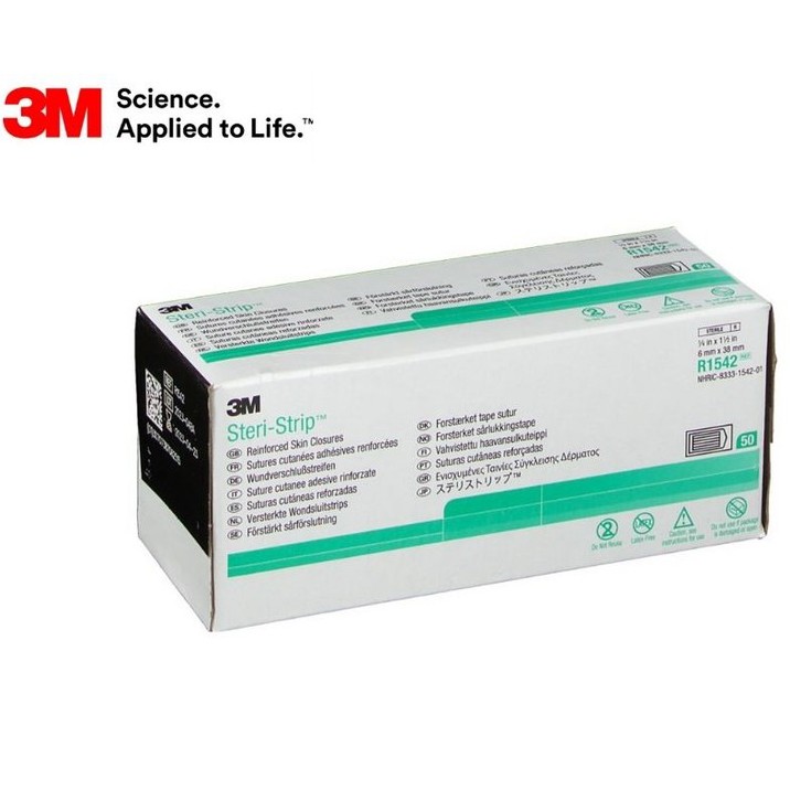 3M Steri Strip Skin Closures - Reinforced R1542 | Shopee Malaysia