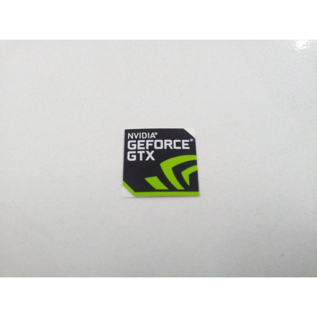 Sticker NVIDIA GeForce GTX | Shopee Malaysia