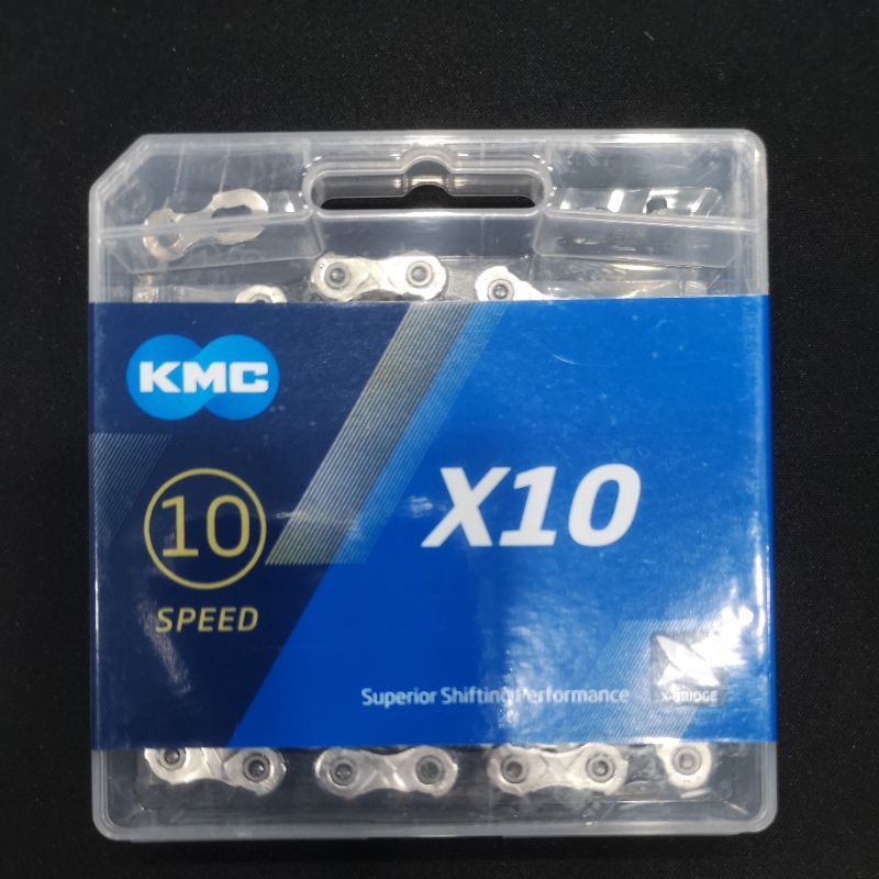 KMC 10 SPEED BICYCLE CHAIN X10 (READY STOCK) | Shopee Malaysia