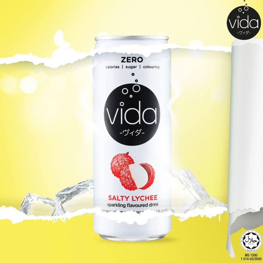 VIDA SALTY LYCHEE - 325ML | Shopee Malaysia