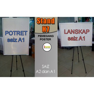 Poster Stand Model H7 Saiz A1 dan A2 | Shopee Malaysia
