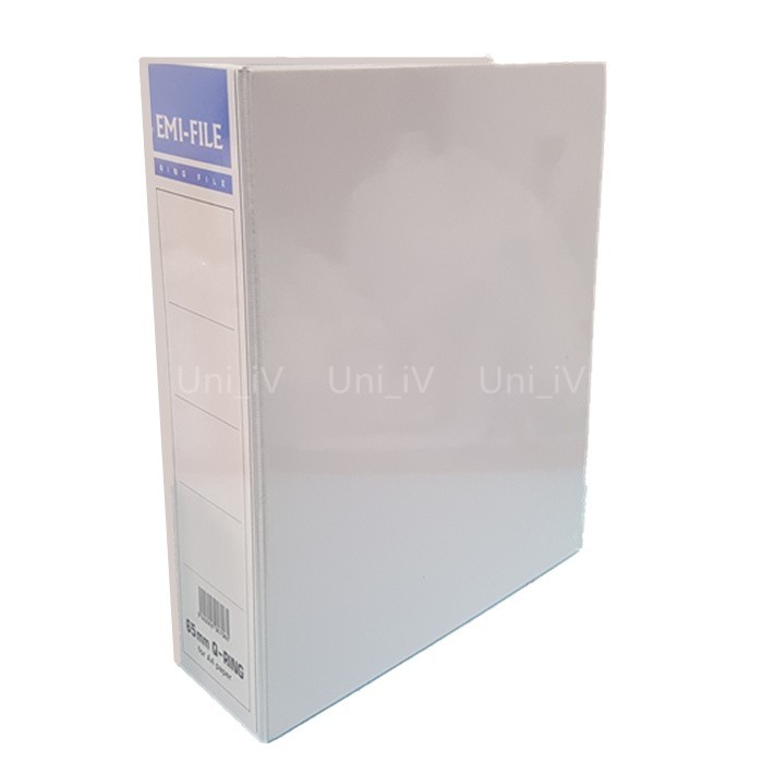 Emi File Q Ring File for A4 Paper Document File 65mm / 80mm | Shopee ...