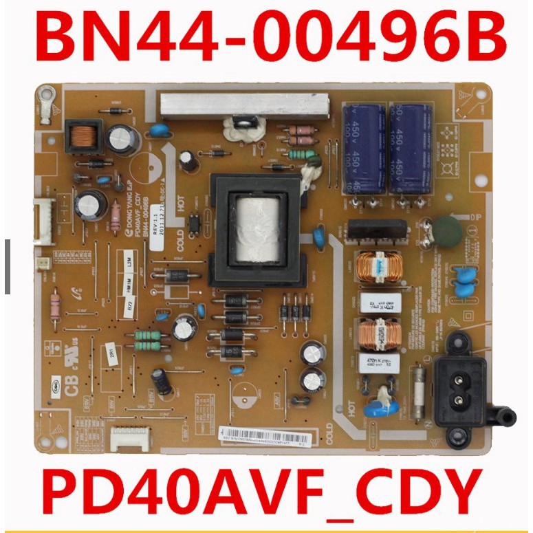 Samsung LED 40" Tv Model: UA40EH5000R UA40EH5000 Power Board: BN44 ...