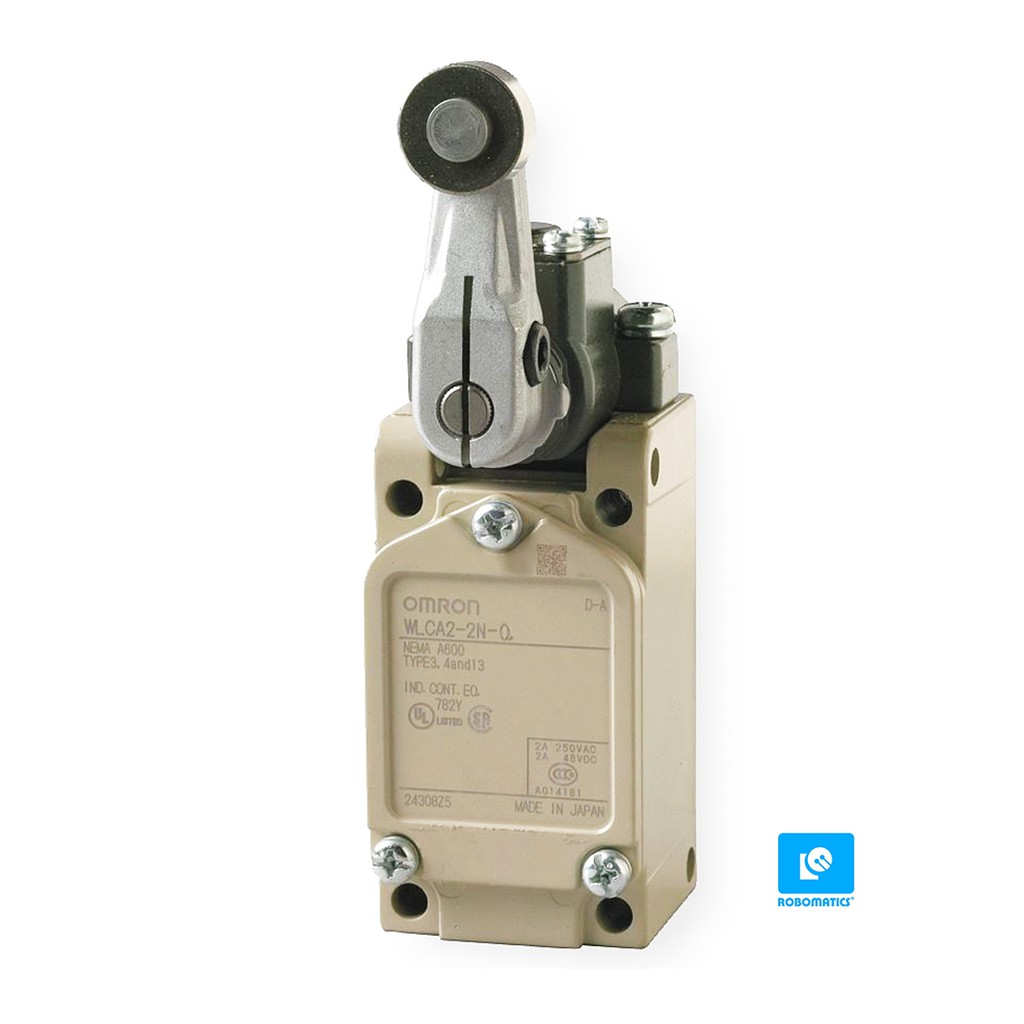 Omron Roller Lever Limit Switch WLCA2-2N-Q | Shopee Malaysia