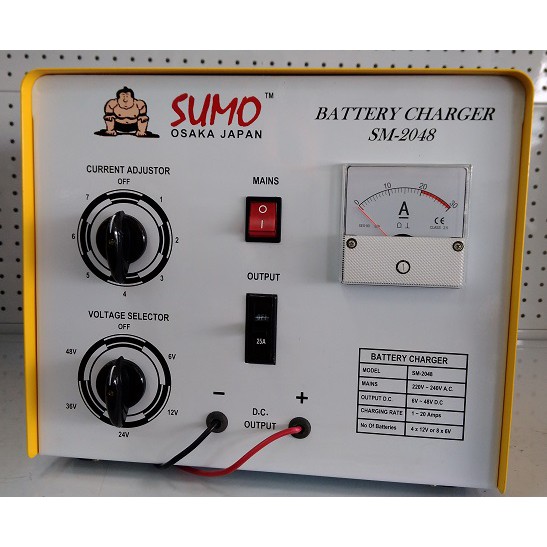 SUMO 48V 20AMP BATTERY CHARGER SM-2048 | Shopee Malaysia