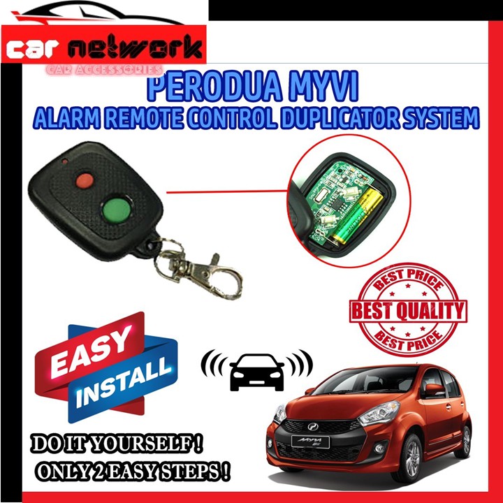 Perodua Kancil Kelisa Kenari Viva Myvi Car Alarm Remote Control ...
