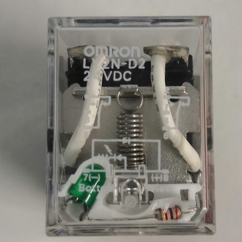 OMRON LY2N-D2 DC24 Plug In Power Relay | Shopee Malaysia