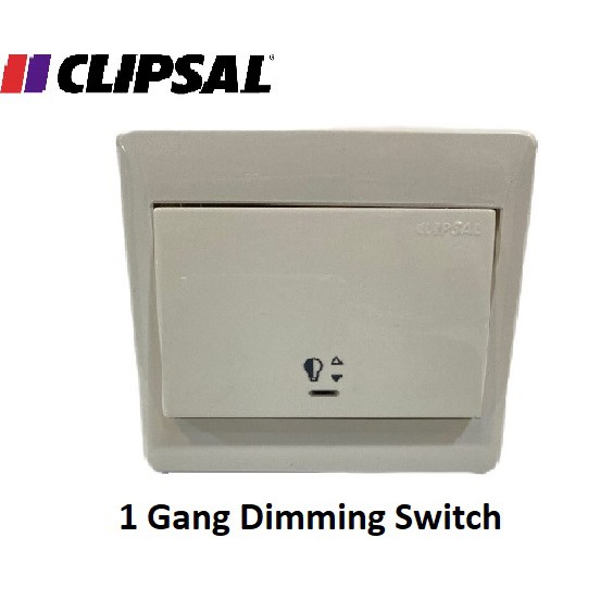 CLIPSAL 1 Gang Dimming Switch (E2031LPD600) | Shopee Malaysia
