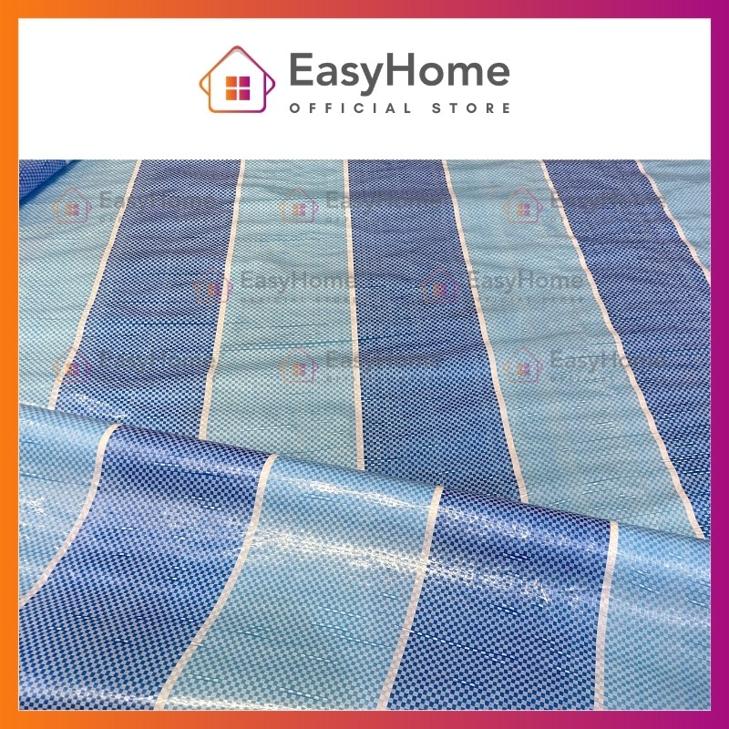 72" PE Tarpaulin Blue/White Canvas - 1 meter | Kain Kanvas Khemah ...