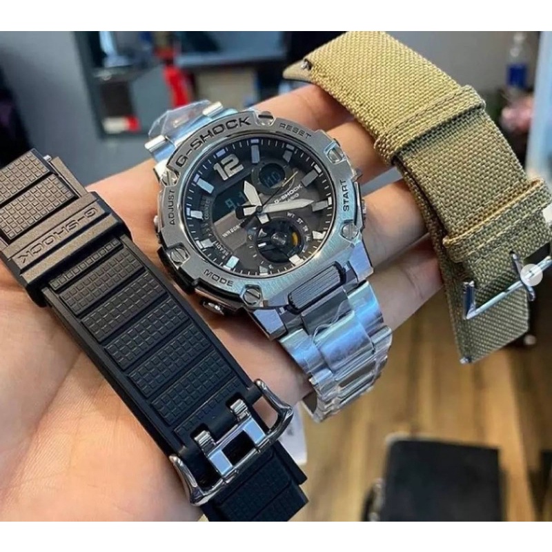 ORIGINAL G-SHOCK GST-B300-5ADR SOLAR/BLUETOOTH | Shopee Malaysia