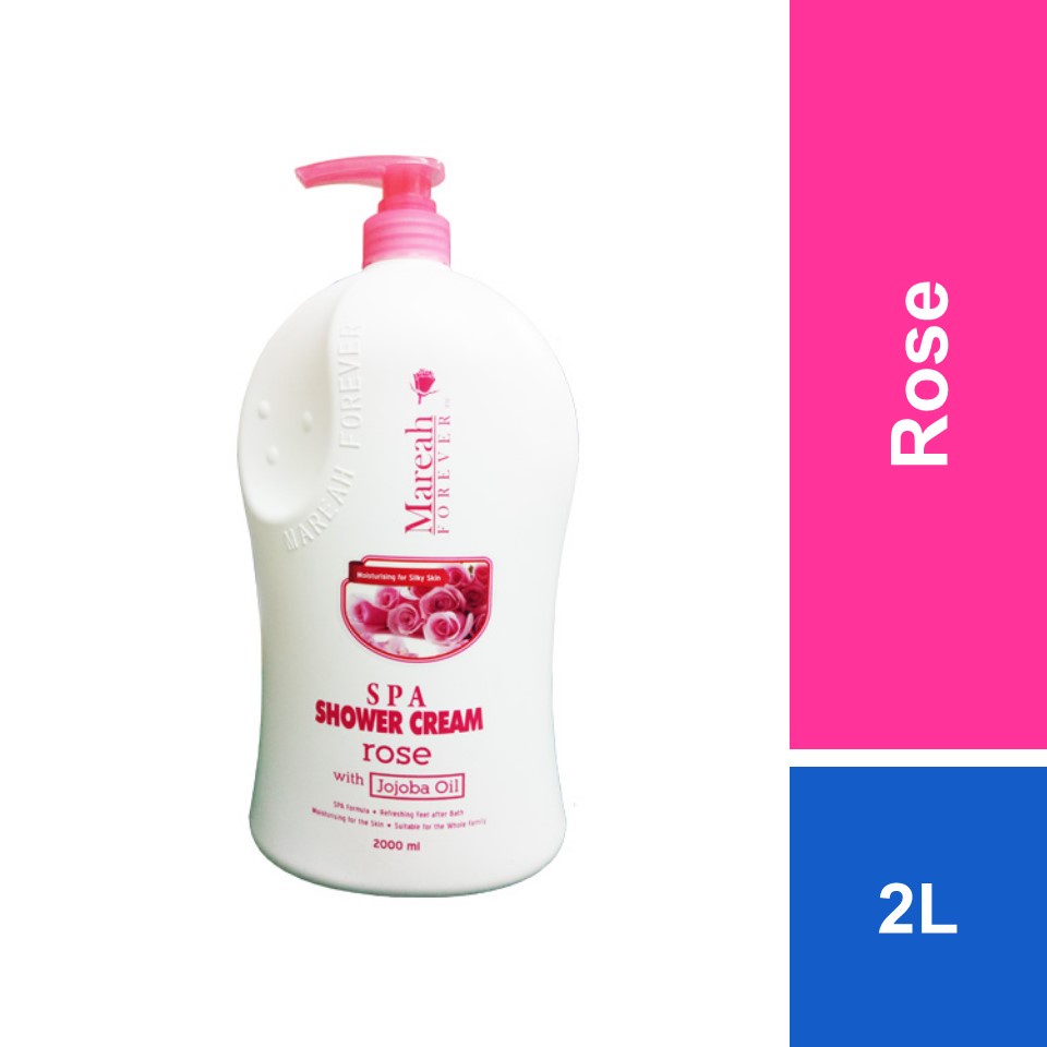 Mareah Forever Spa Shower Cream Rose with Jojoba Oil 2L | Shopee Malaysia