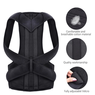 [READY STOCK] Adjustable Back Brace Posture Corrector Back Support ...
